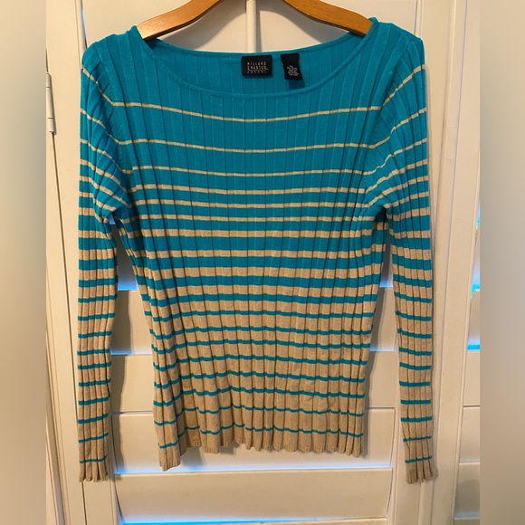 Hillard & Hanson | Tops | Hillary And Hanson Striped Long Sleeve | Poshmark